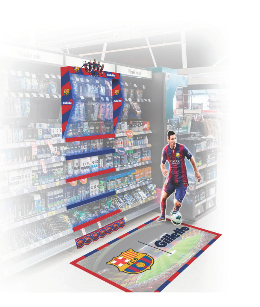 POS-Gillette - Messi - mistoprodeje.cz